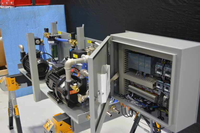 Vacuum System with Electrical Control Panel - MIS Controls